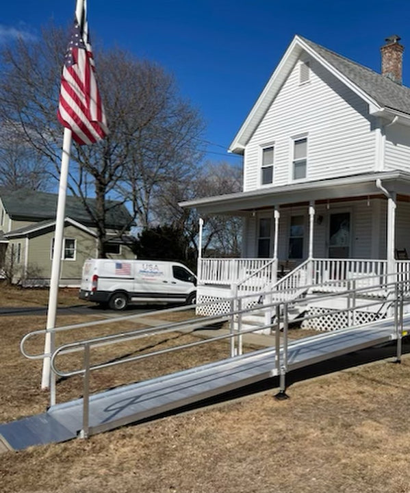 USED Aluminum Handicap Ramp with Professional Installation – USA ...